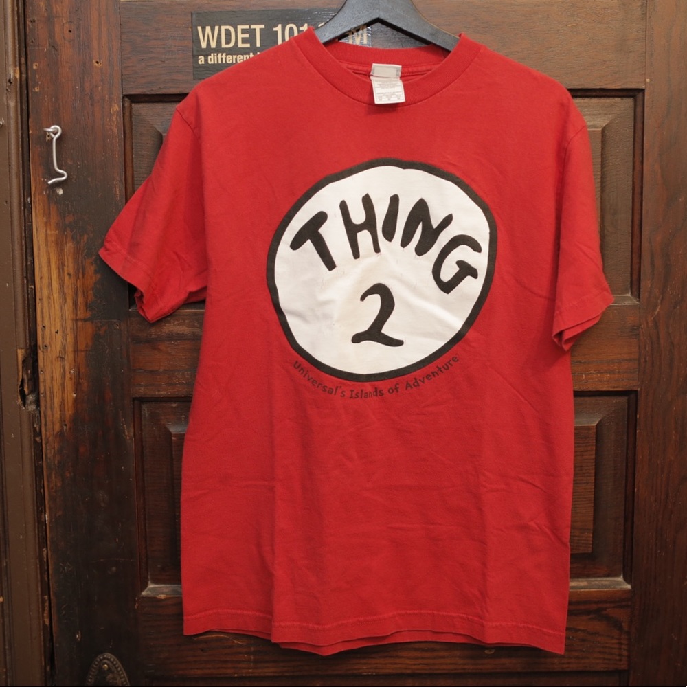 Vintage Thing 2 Dr. Seuss Universal Studios Shirt - Gem